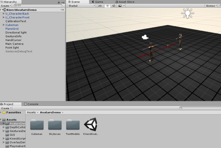 KinectをUnityで使う | Sirohood