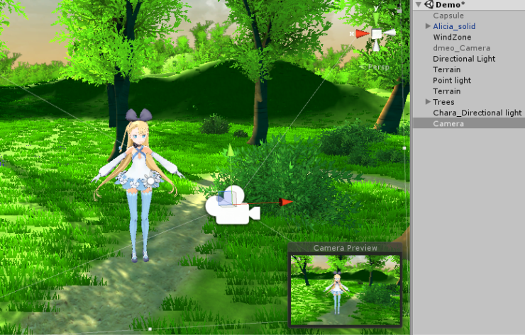 unityでカメラワーク | Sirohood