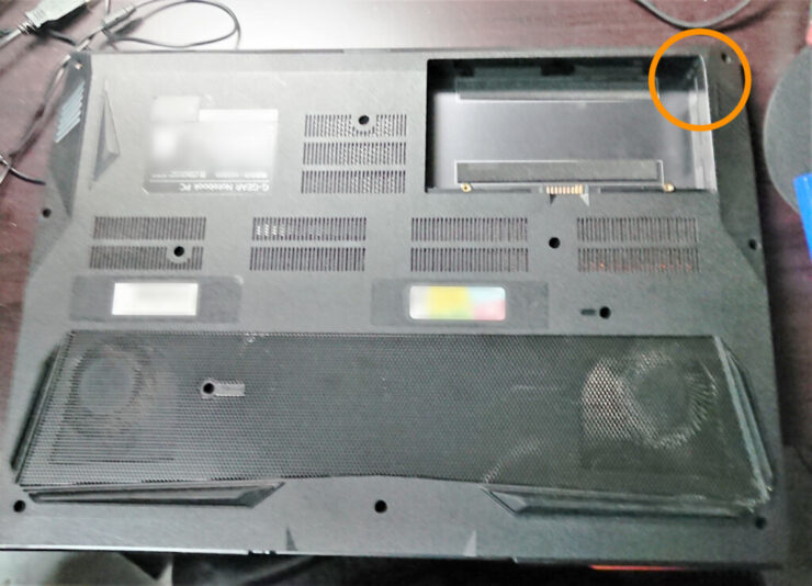 G-Gear Notebook PC N1587Jの分解・SSD交換・増設 | Sirohood